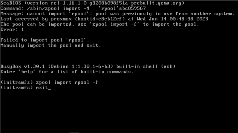 Migrating Proxmox Hypervisor’s Boot Volume ZFS Mirror To New (Smaller) Disks | Binary Impulse