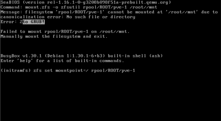 Migrating Proxmox Hypervisor’s Boot Volume ZFS Mirror To New (Smaller) Disks | Binary Impulse